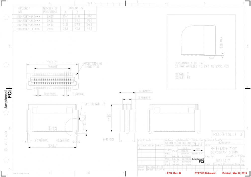 Amphenol 10144517 drawing page 5