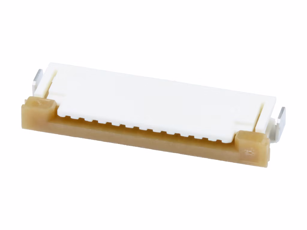 Easy-On FFC/FPC Connector, 1.00mm Pitch, Slider Series, Right-Angle, Top  Contact, 2.70mm Height, 23 Circuits, Tin-Bismuth Plating