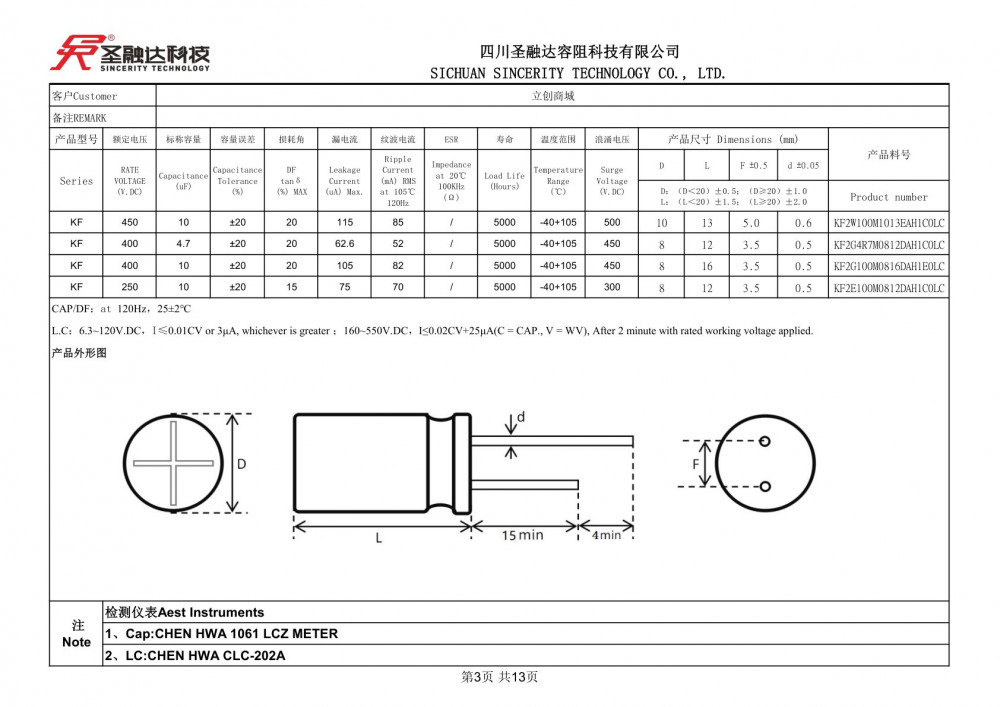 SRD approval specification page 3