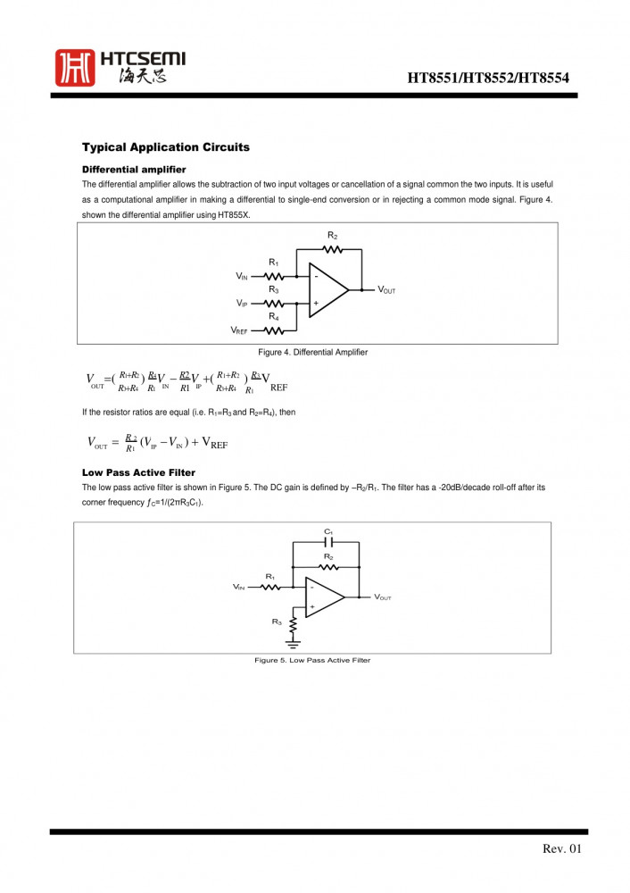 HT8552ARZ datasheet page 8