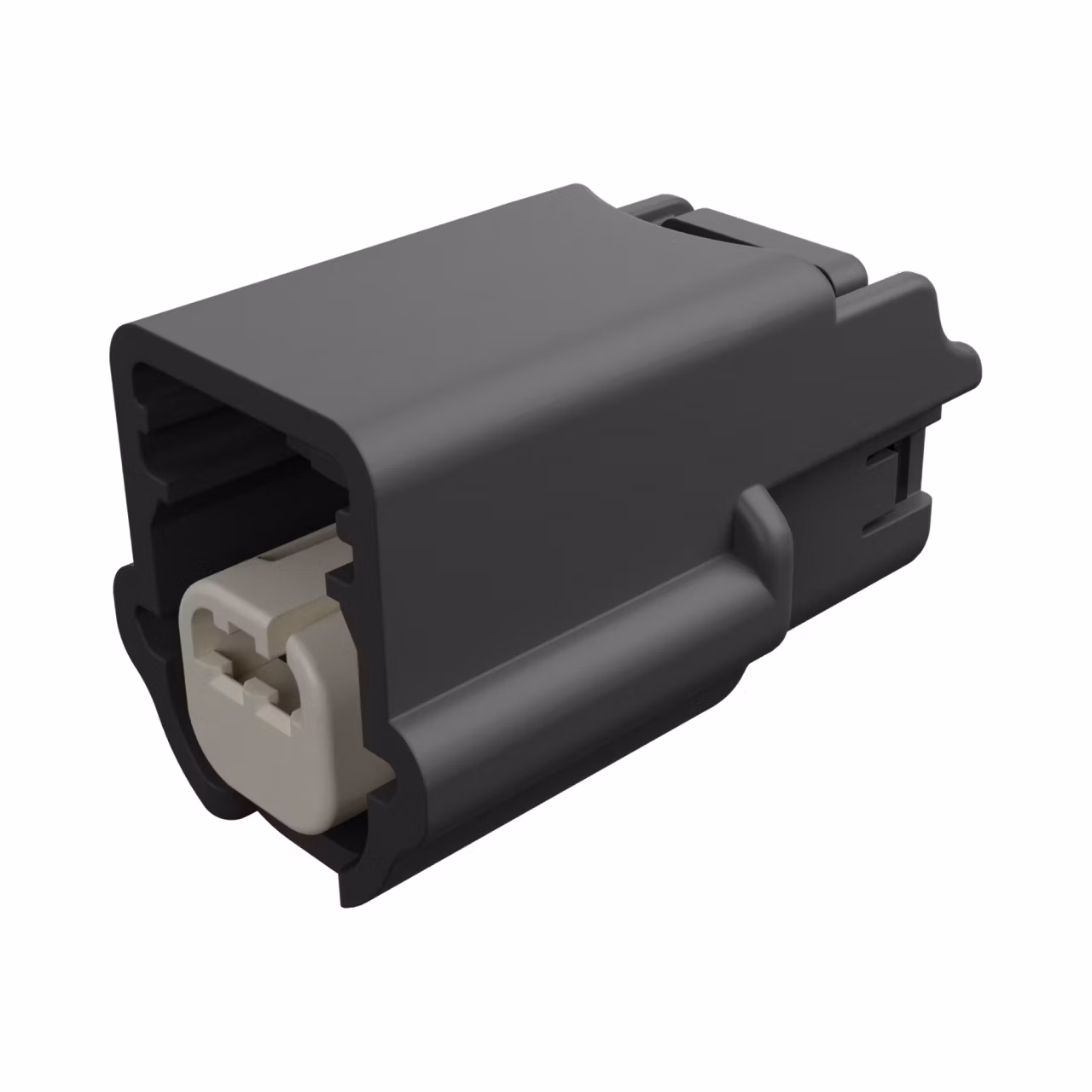 2.54mm MX64 Sealed Single Row Crimp Housing, MX64 Terminal, Gray, 2 Circuits, Key D, without CPA Lock for sale