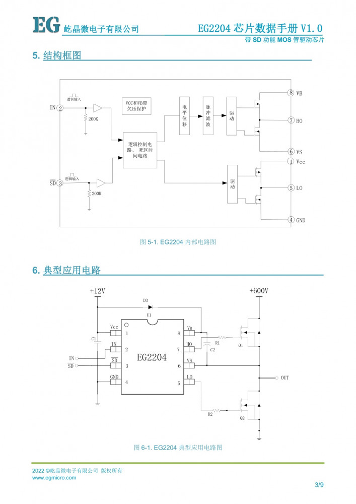 EG2204 datasheet page 6
