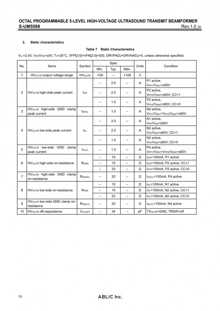 S-UM5588 technical document page 10