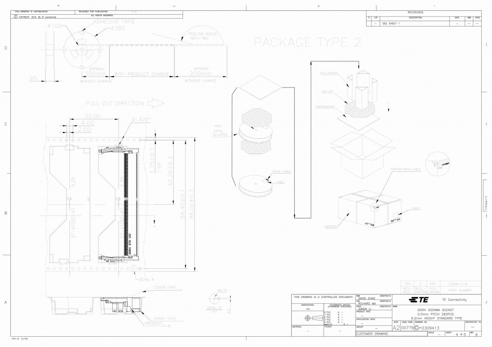 TE Connectivity 2309413 drawing page 4