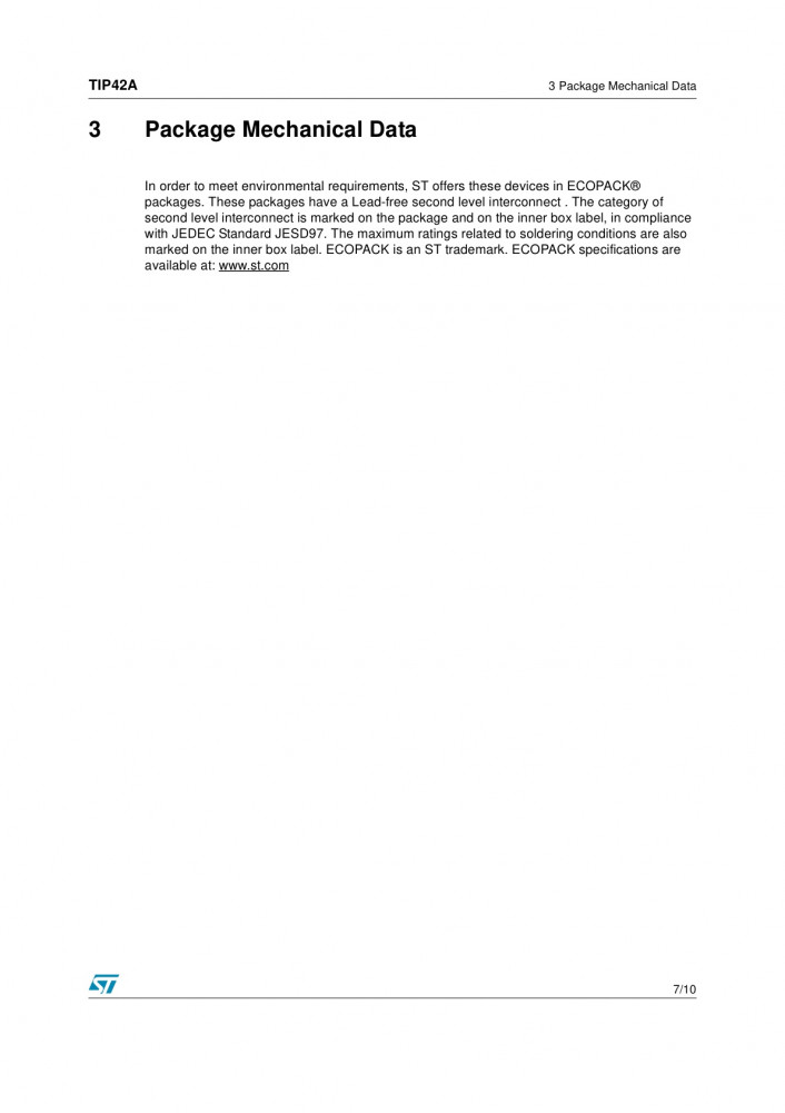 TIP42A datasheet page 7