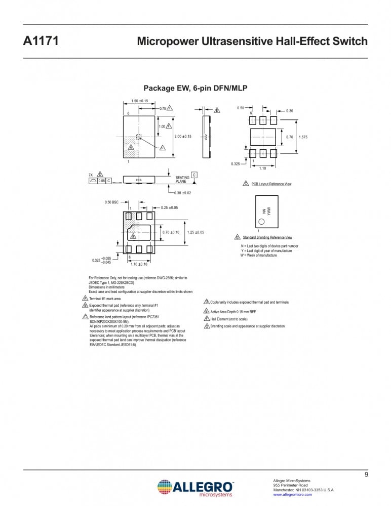 A1171 datasheet page 9