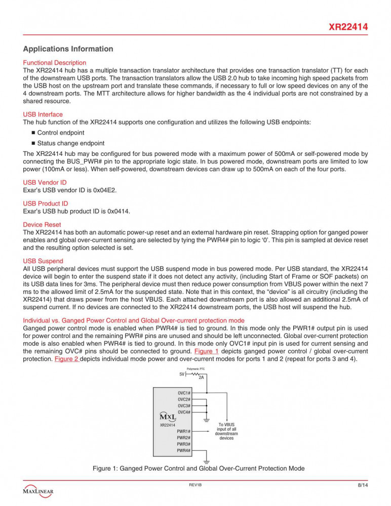 XR22414 document page 8
