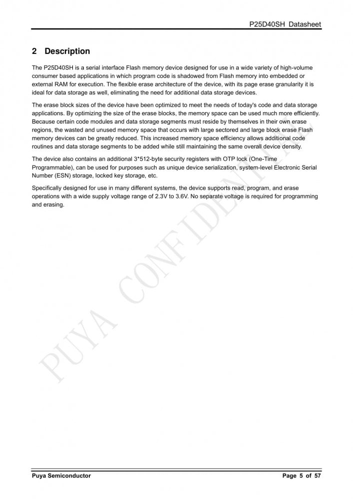 P25D40SH datasheet page 5