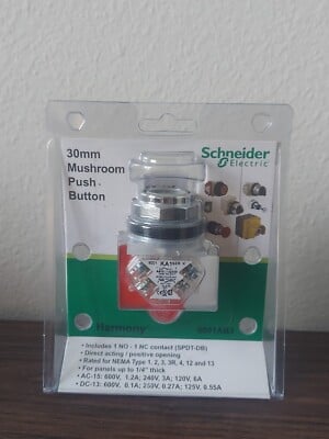 Schneider 9001AS2 Pushbutton Switch Chip
