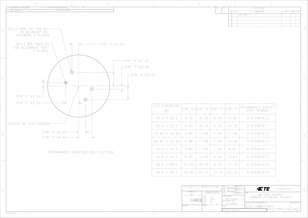 TE Connectivity 6-2154874-2 drawing page 2