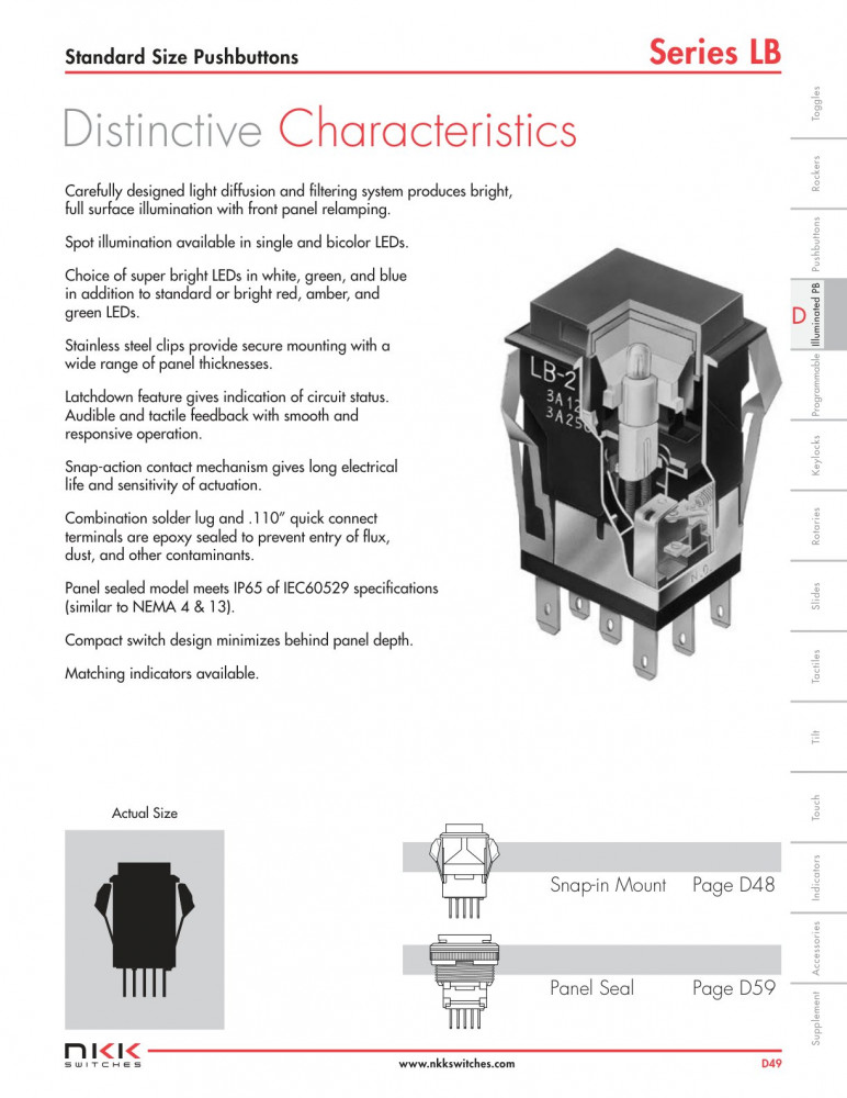 LB15 series document page 2