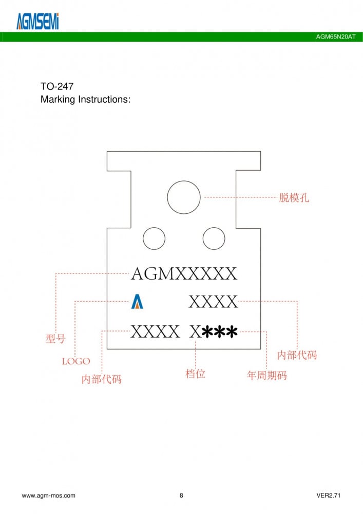 AGM65N20AT datasheet page 8