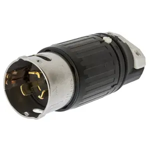 Locking Devices, Twist-Lock®, Industrial, Female Connector Body, 50A 3-Phase Delta 250V AC, Non-NEMA