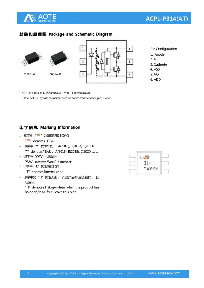 ACPL-P314(AT) datasheet page 3