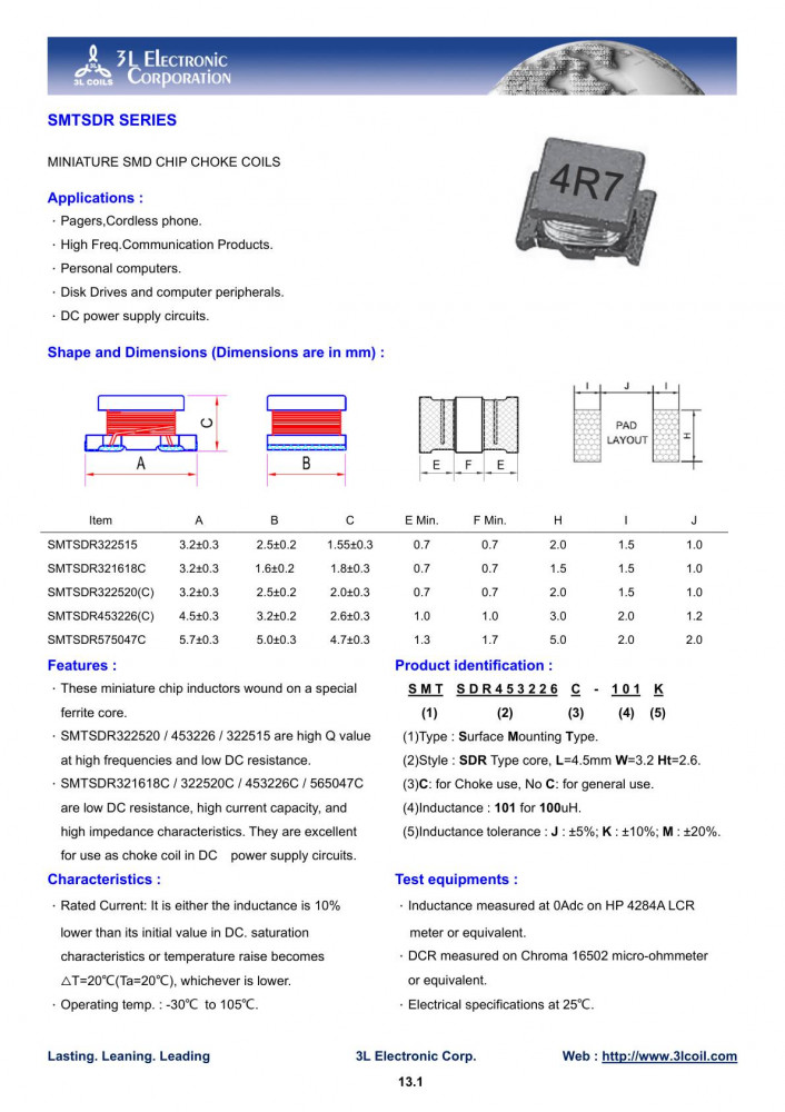 3L COILS catalogue page 2
