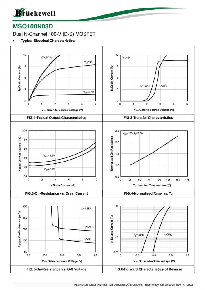 MSQ100N03D datasheet page 4