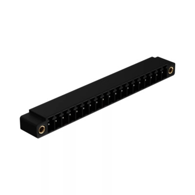 3.50mm Pitch Eurostyle Right-Angle PCB Header, with Threaded Retention Inserts, 19 Circuits for sale