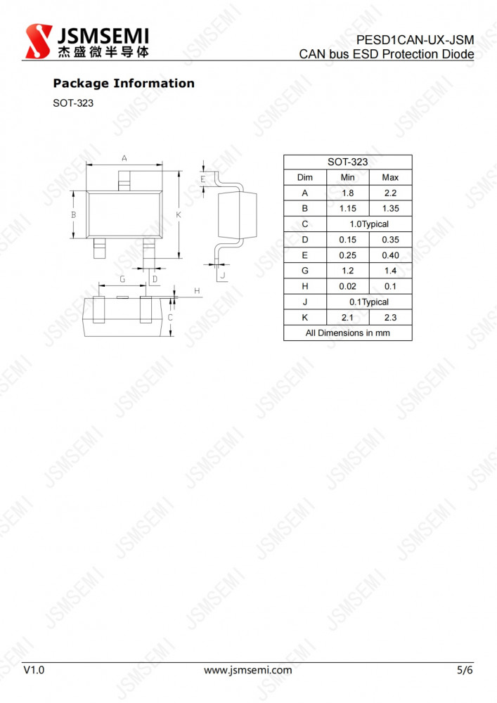 PESD1CAN-UX-JSM datasheet page 5