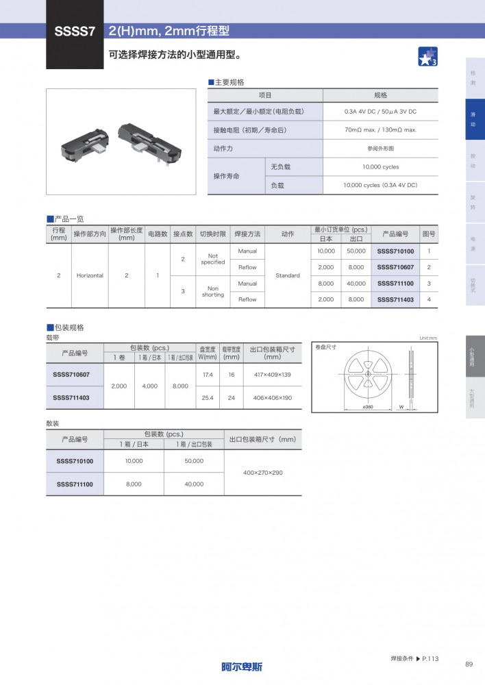 SSSS710607 technical document page 1