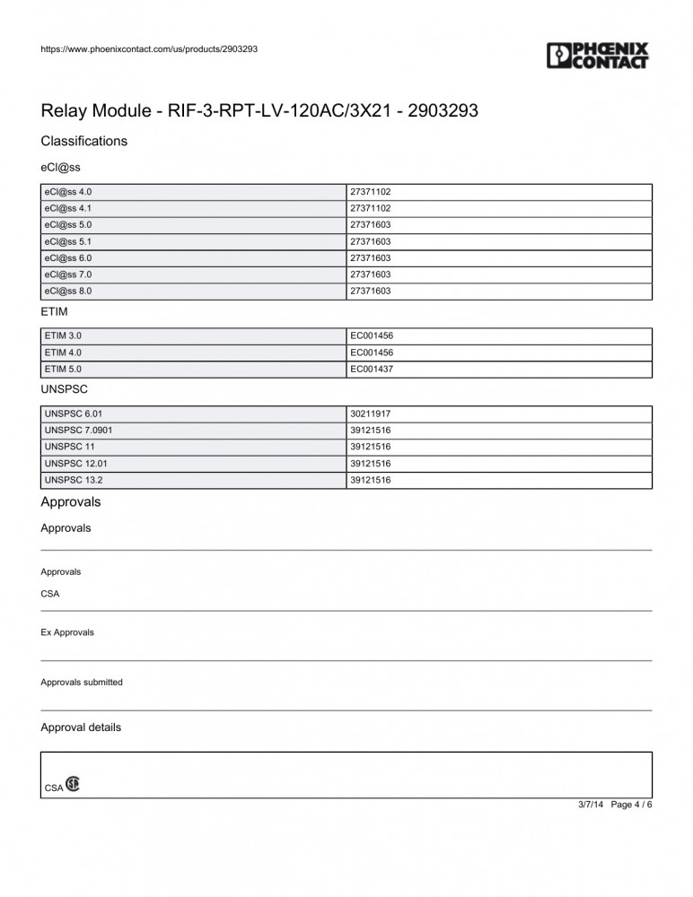 Phoenix Contact 2903293 technical document page 4