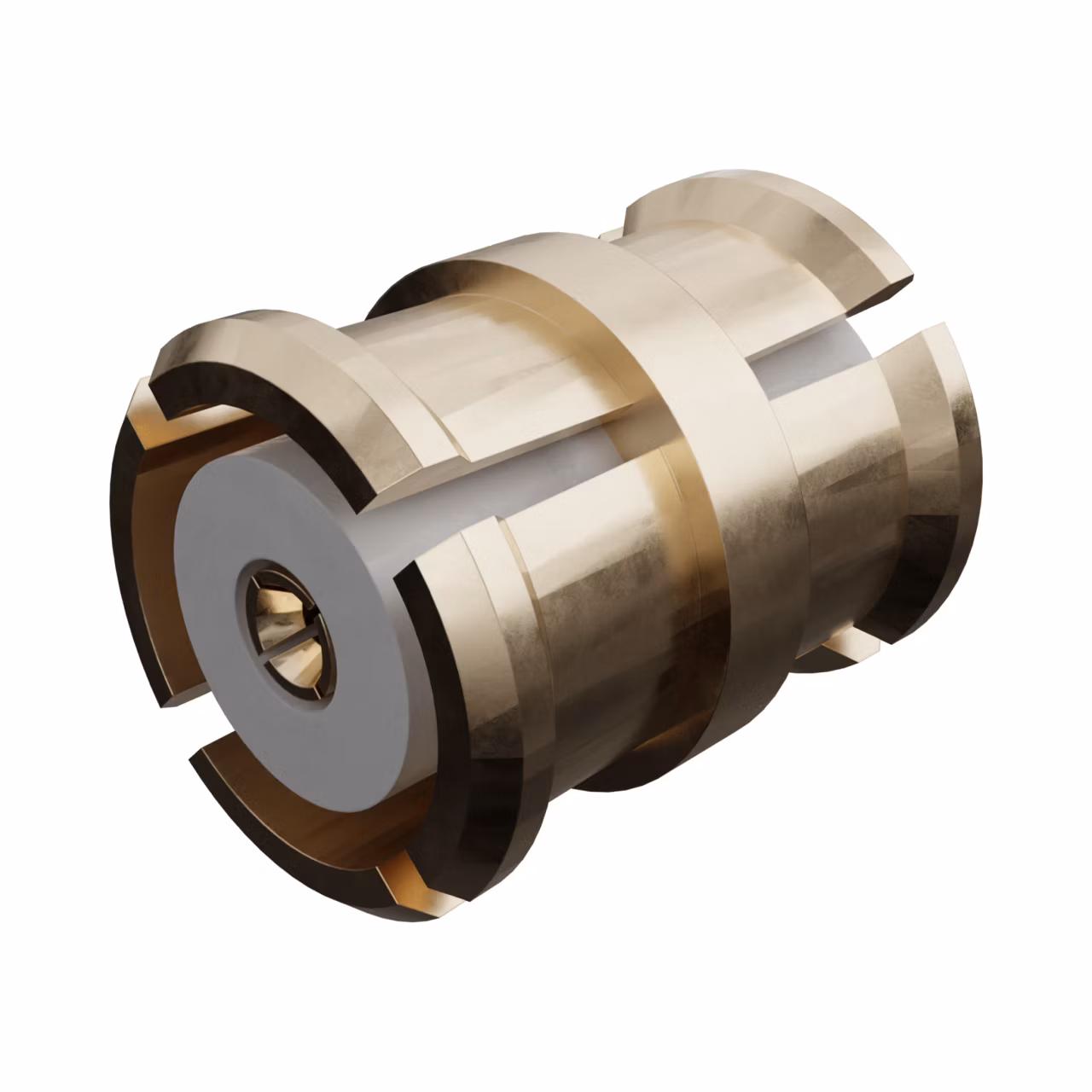 SMP Jack-to-SMP Jack Adapter, Straight, 6.47mm Length, Tray, 50 Ohms for sale