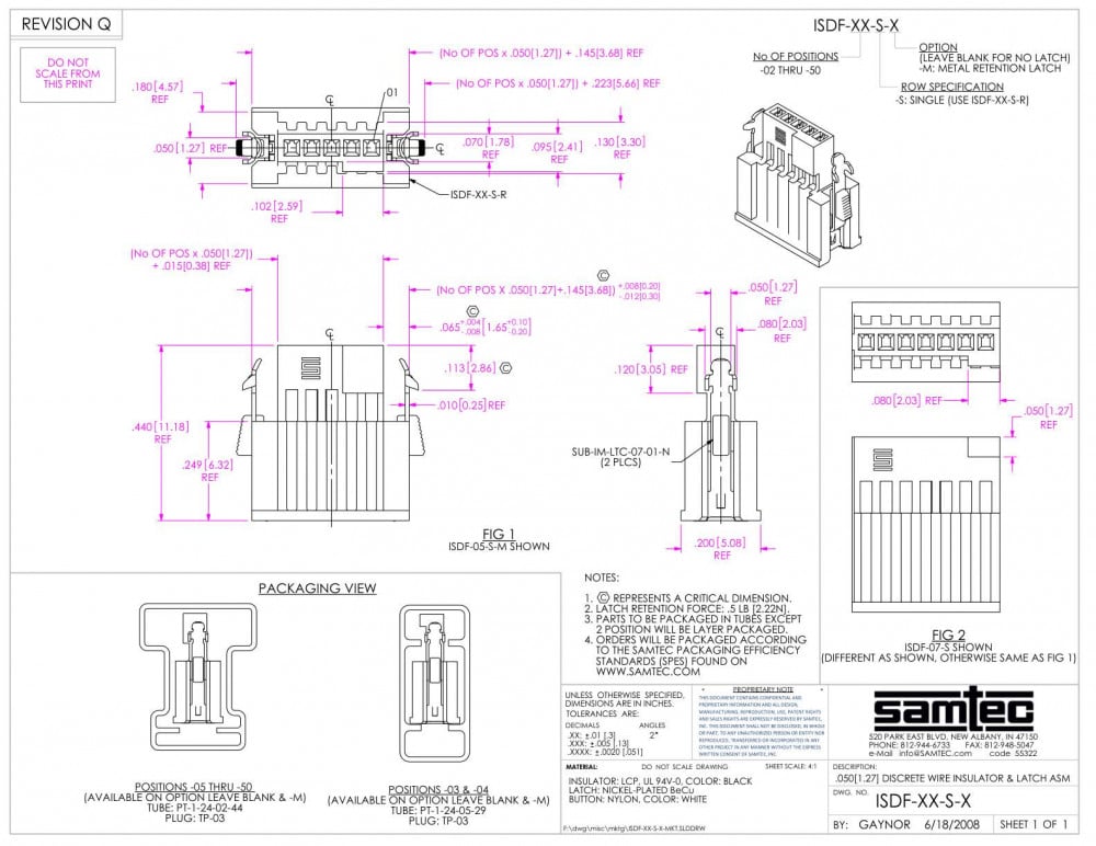 ISDF-06-S-M technical document preview