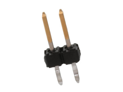 KK 254 Breakaway Header, Vertical, 17 Circuits, Tin (Sn) Plating, Mating Pin Length 6.09mm, with Kinked PC Tails, Bag