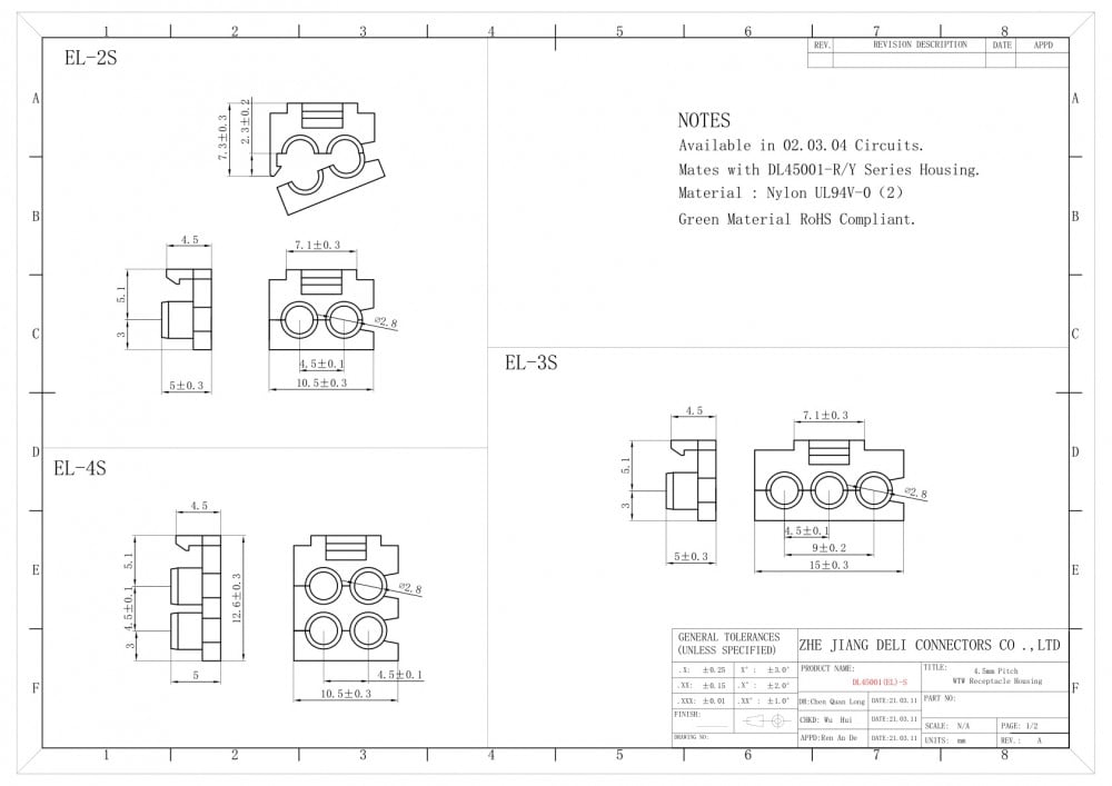 DLL connector drawing page 5