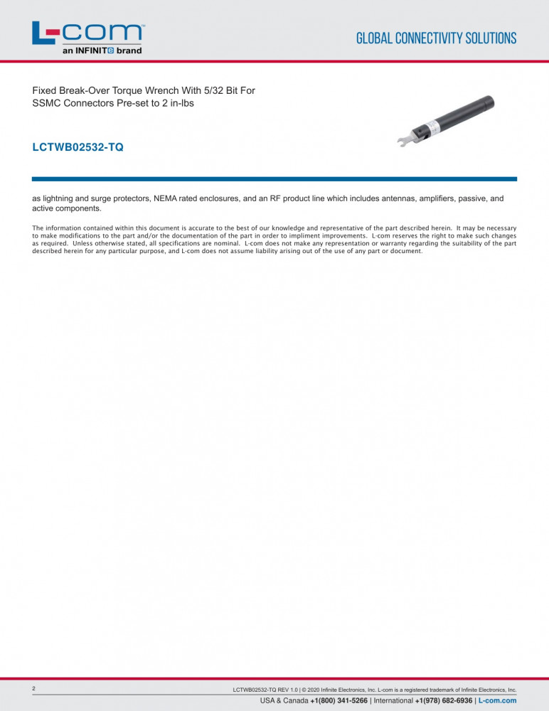 LCTWB02532-TQ product document page 2