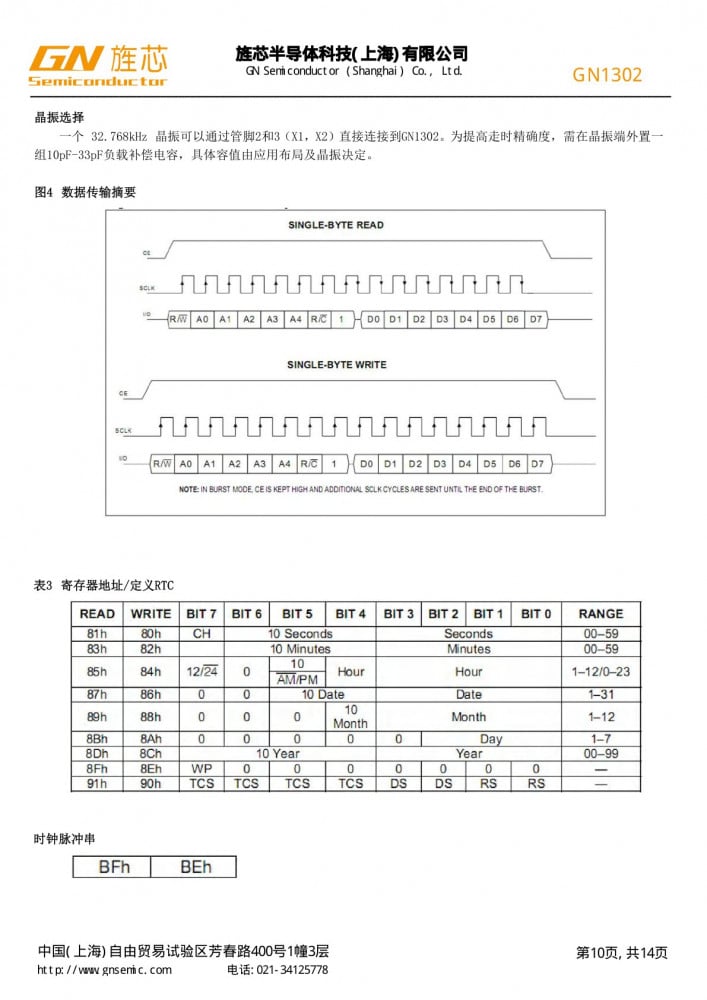 GN1302 datasheet page 10