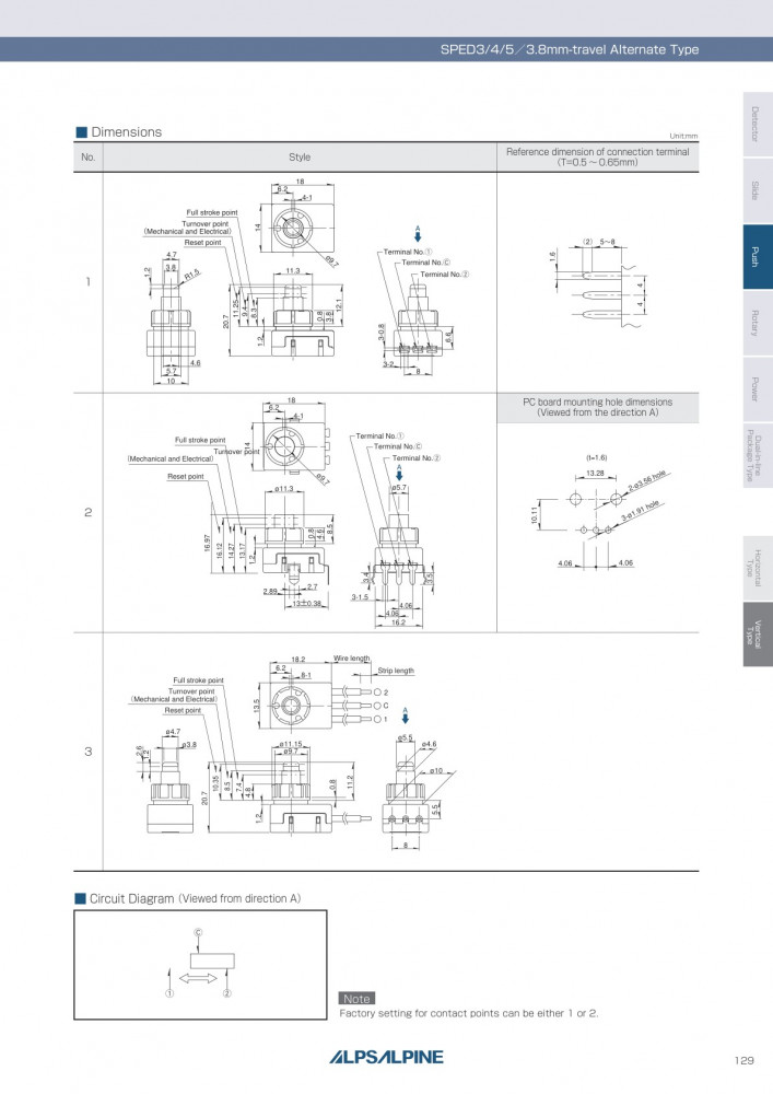 SPED310200 technical document page 2