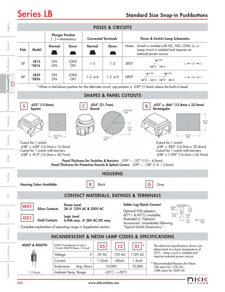 NKK LB switch technical document page 5