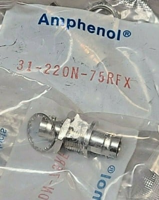 Amphenol 31-220N Coaxial Connector (RF) Adapter for sale