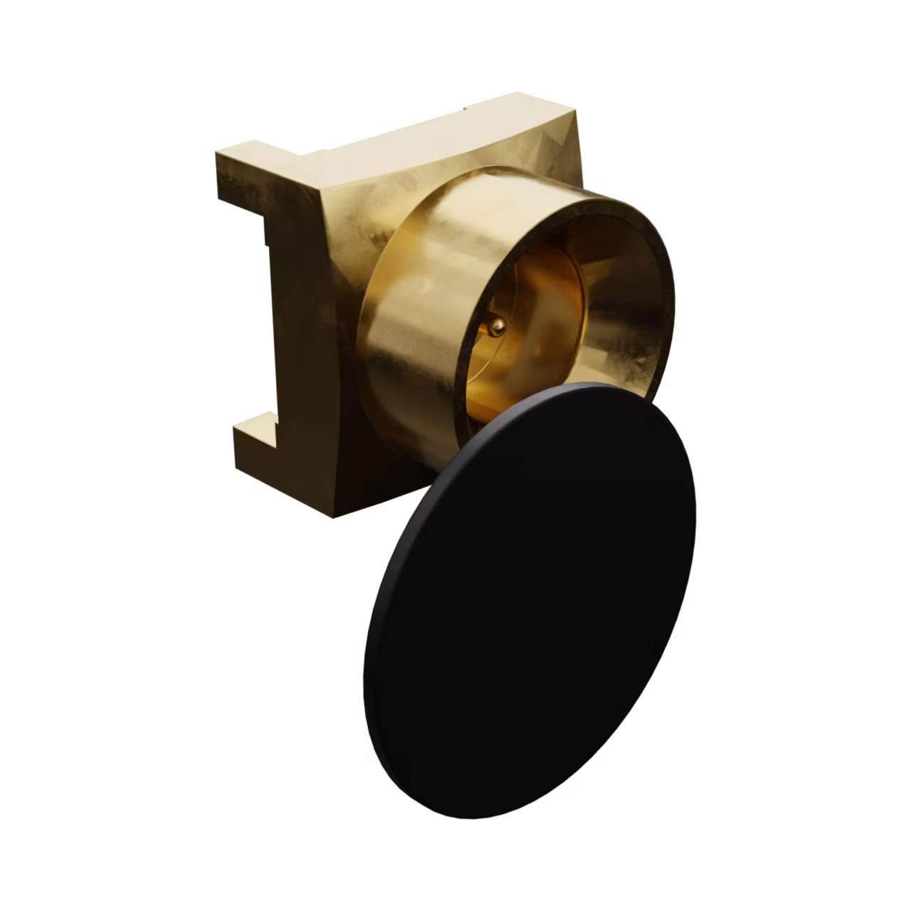 SMP Plug, Straight, Smooth Bore, PCB, Surface Mount with 2 Through Hole Legs, 1.20mm Length, Tape and Reel, 50 Ohms for sale