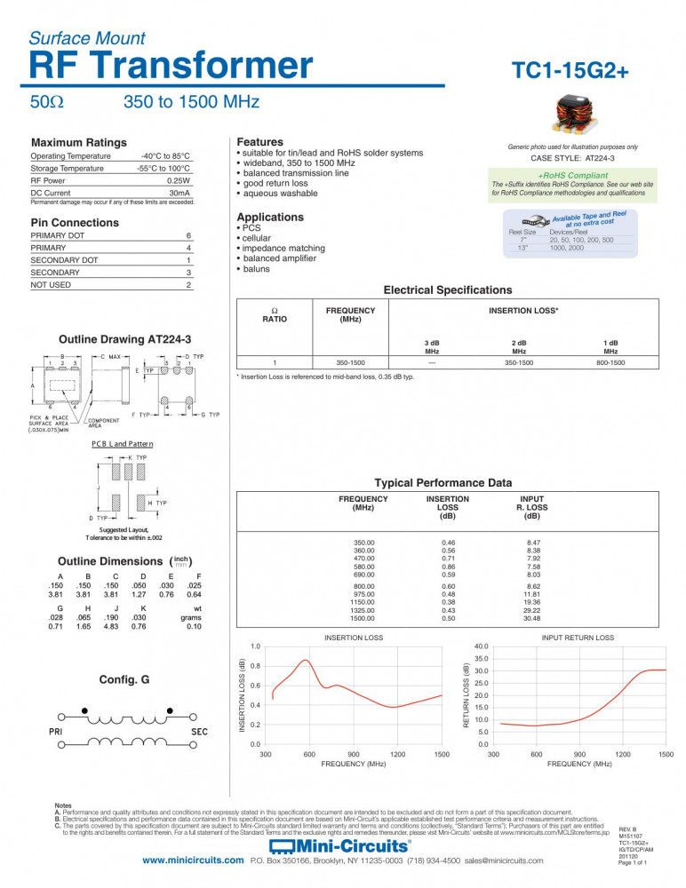 TC1-15G2+ technical document page