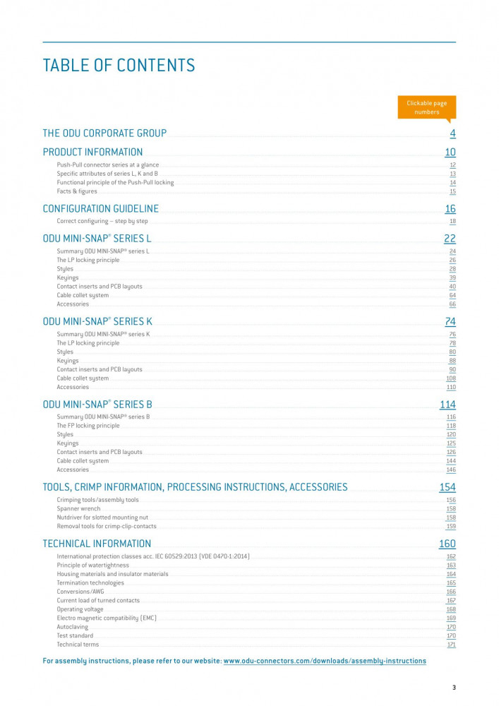 ODU MINI-SNAP catalogue page 3