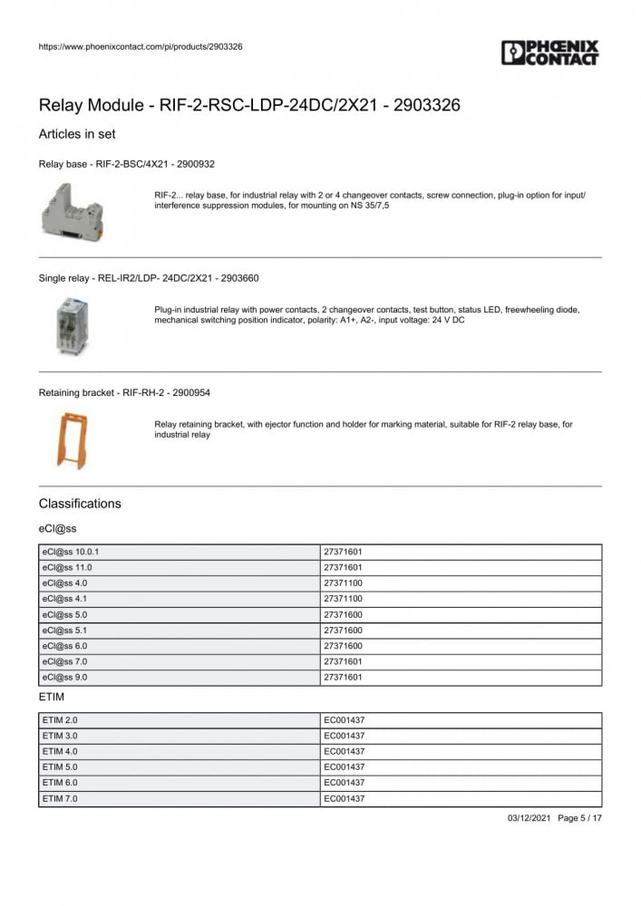 Phoenix Contact 2903326 document page 5