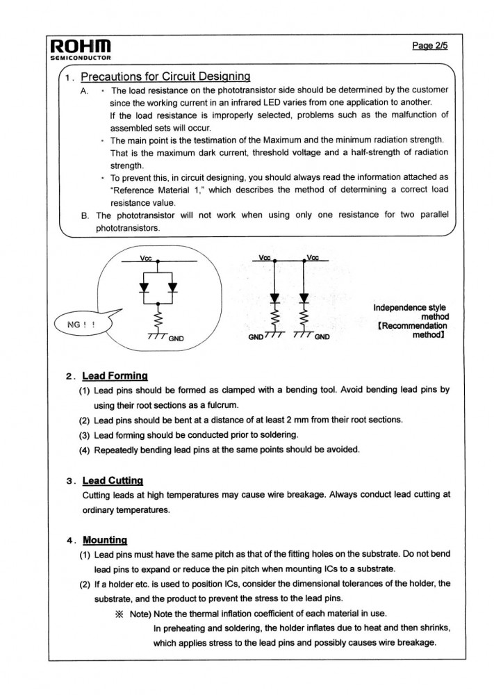 RPI-1133 sensor handling reference