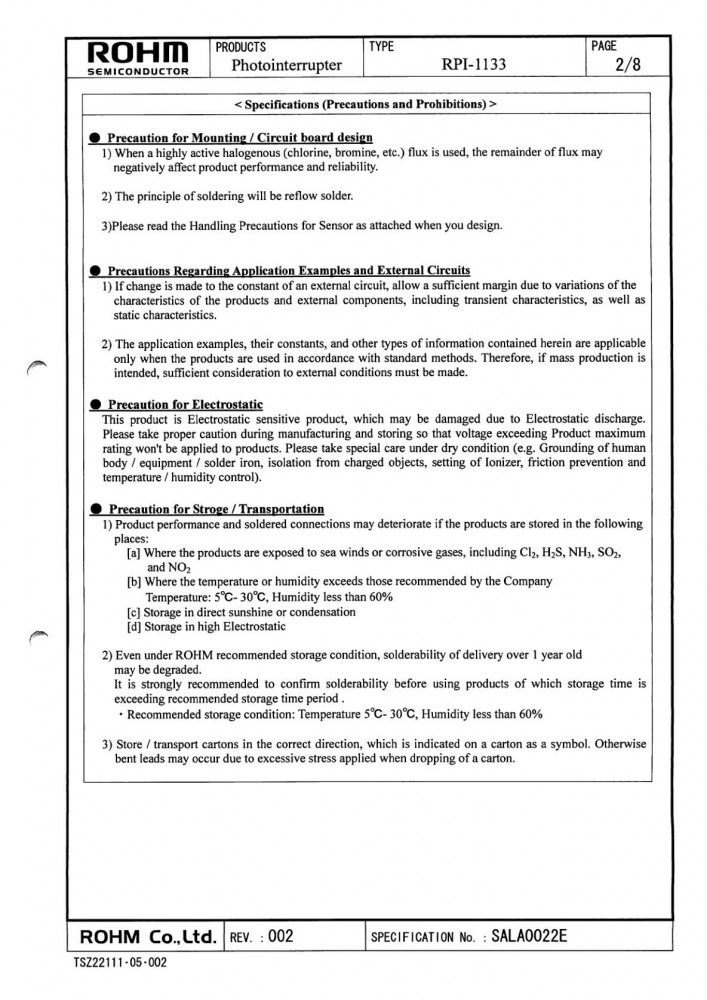 RPI-1133 specification page 2