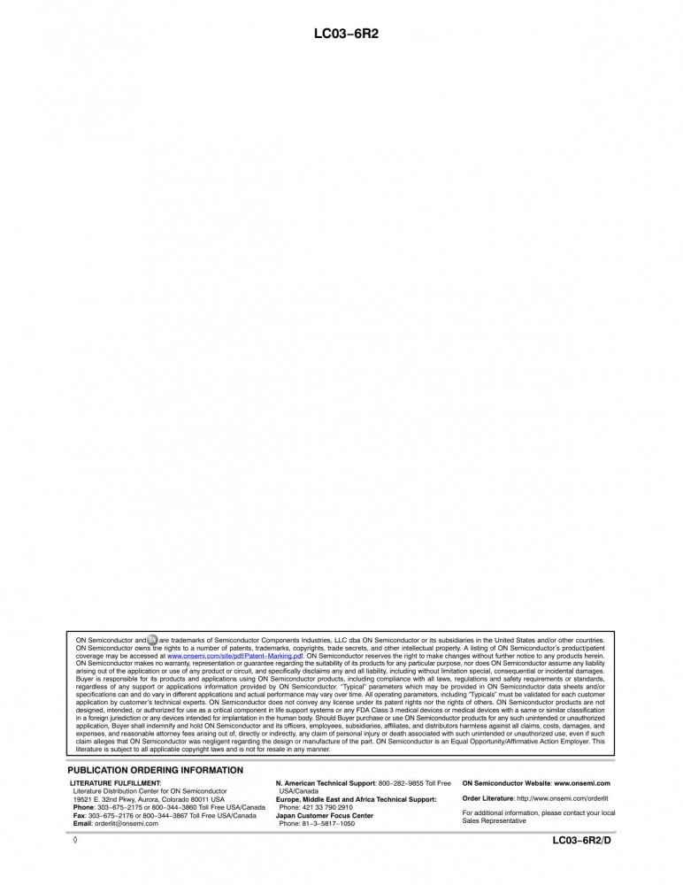 LC03-6R2G datasheet page 6