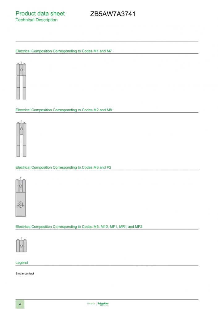 ZB5AW7A3741 technical document page 4