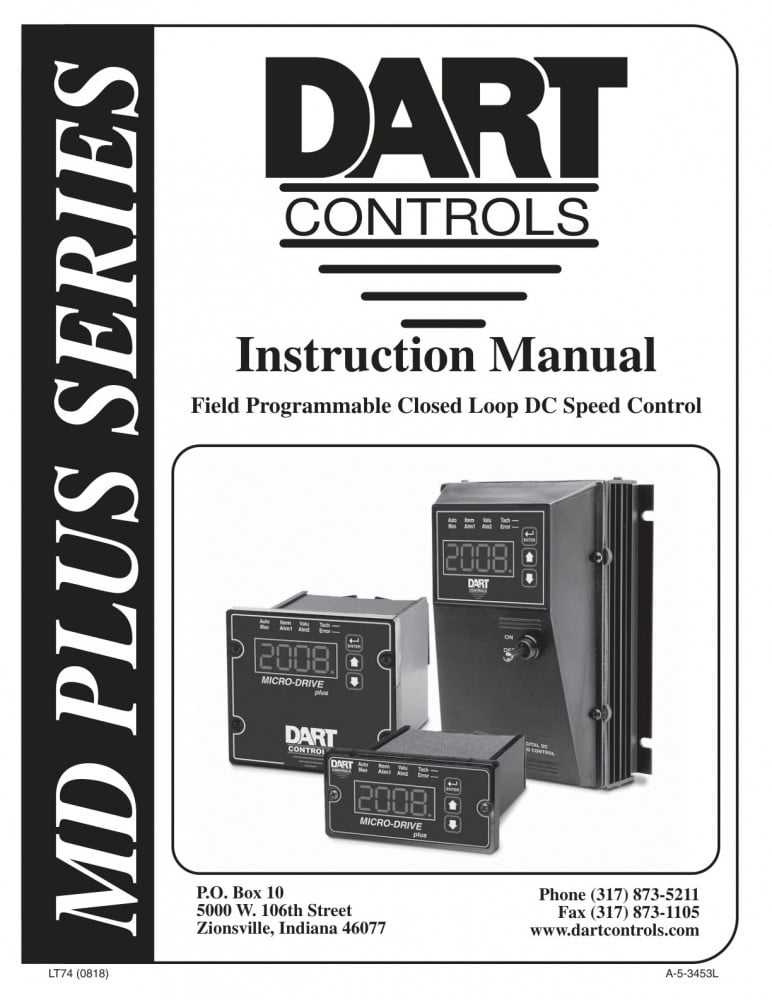 DART MD50P manual page 1