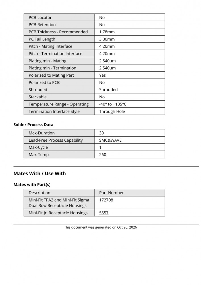 Molex 469914024 product document, page 4