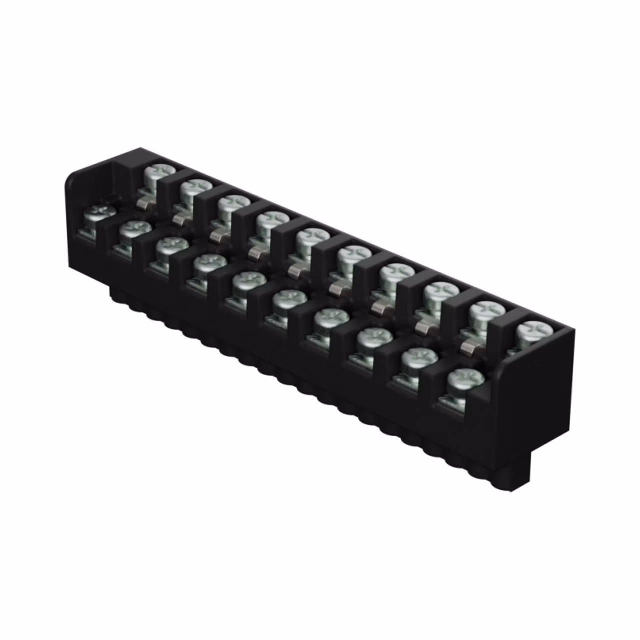 5.08mm Pitch Beau EuroMate Pluggable Terminal Block, Dual Level, 90° Wire Entry, 20 Circuits for sale