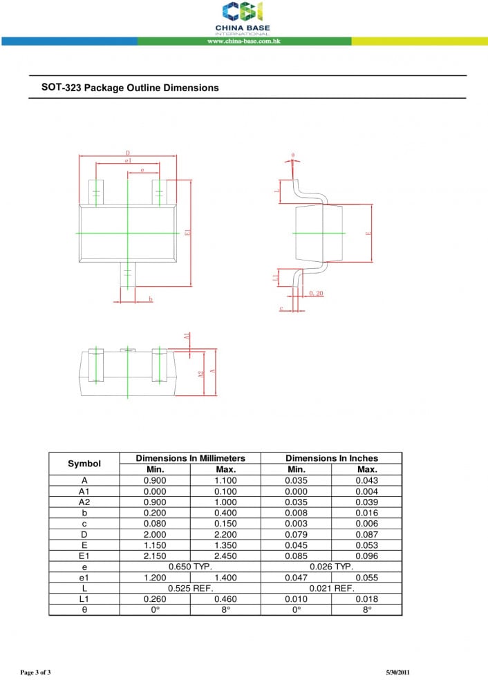 SS8550W datasheet page 3