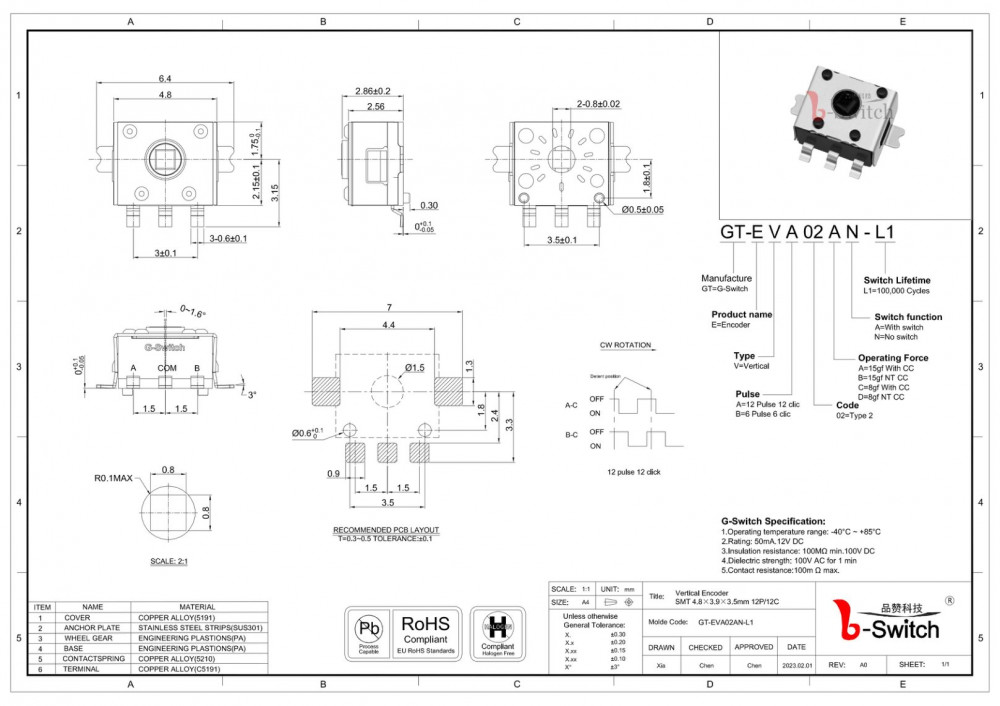 GT-EVA02BN-L1 technical document page