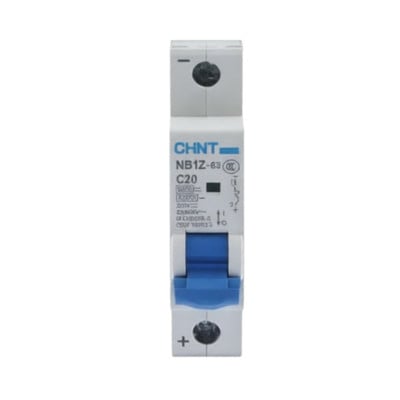 CHINT NB1Z-63 2P C25 Miniature Circuit Breaker AC400V DC220V(R)