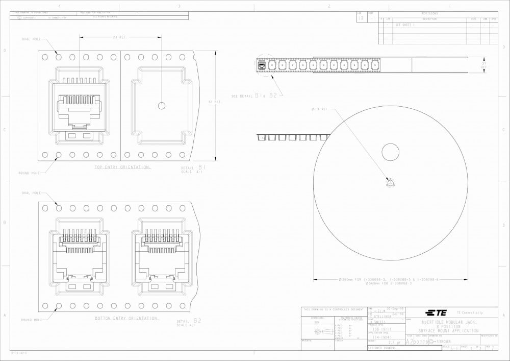 TE Connectivity 1-338088-6 technical document page 2