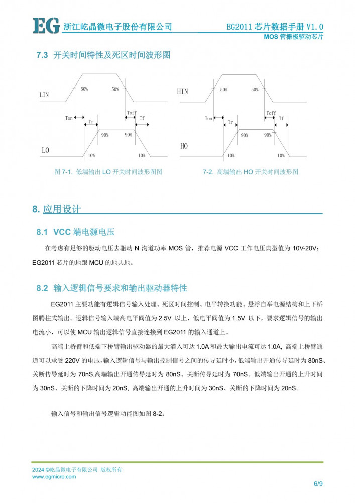 EG2011 datasheet page 9