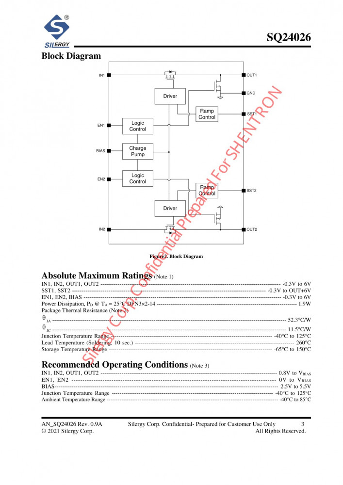 SQ24026DUC datasheet page 3